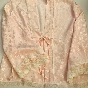 Dior | Intimates & Sleepwear | Vintage Christian Dior Night Bed Jacket ...